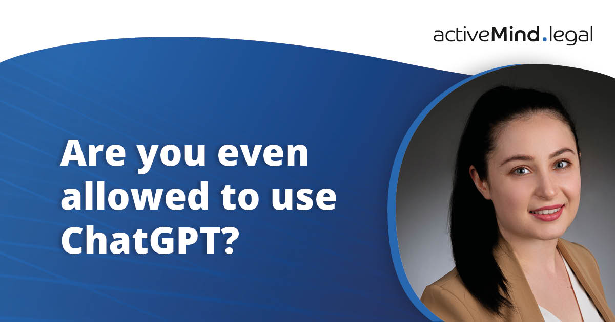 How to use ChatGPT in compliance with the GDPR | activeMind.legal